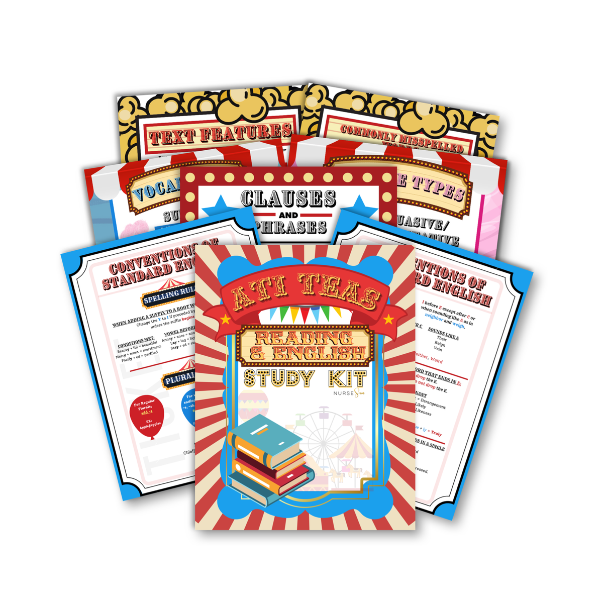 Reading/English Study Kit – The Nurse Sam
